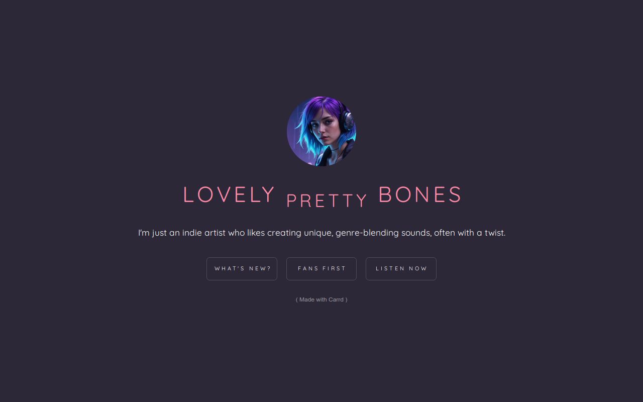 Lovely Pretty Bones